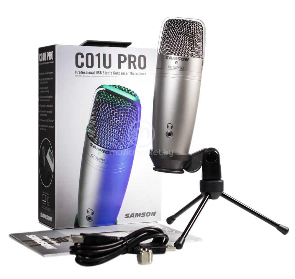 Samson C01UPRO: купить USB микрофон в Минске | Цена на MusicMarket