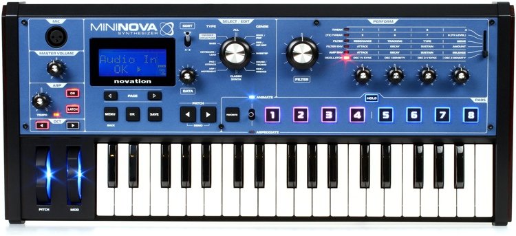 Синтезатор Novation MiniNova: купить в Минске и Беларуси | цены и ...