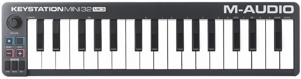 MIDI клавиатура M-Audio Keystation Mini 32 MK3: купить в Минске и ...