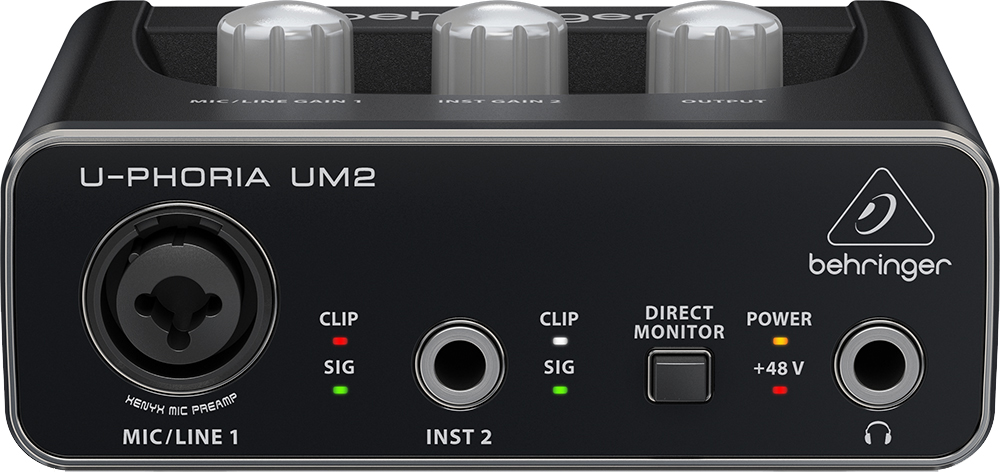 Аудиоинтерфейс Behringer U-PHORIA UM2: купить в Минске и Беларуси ...