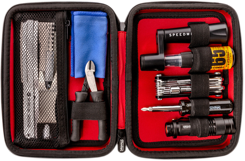 Набор для ухода за гитарой Dunlop DGT122 Complete Guitar & Bass Setup ...