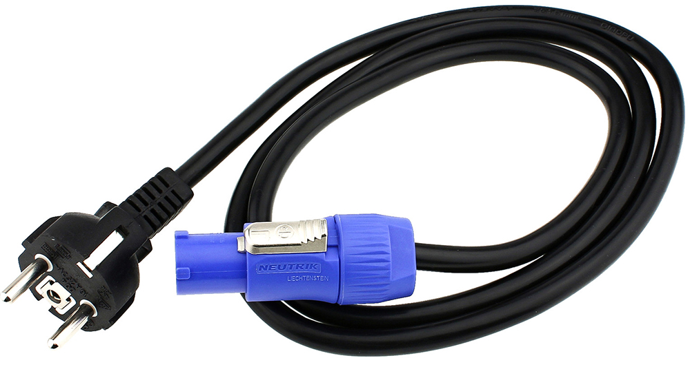 Кабель питания Robe Mains Cable PowerCon In/Schuko 2m: купить в Минске ...