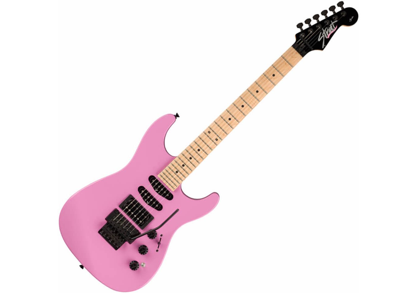 Электрогитара Fender Limited Edition HM Strat MN Flash Pink: купить в ...